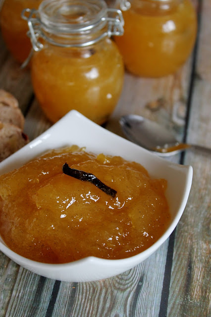 Confiture Ananas, Vanille & Rhum