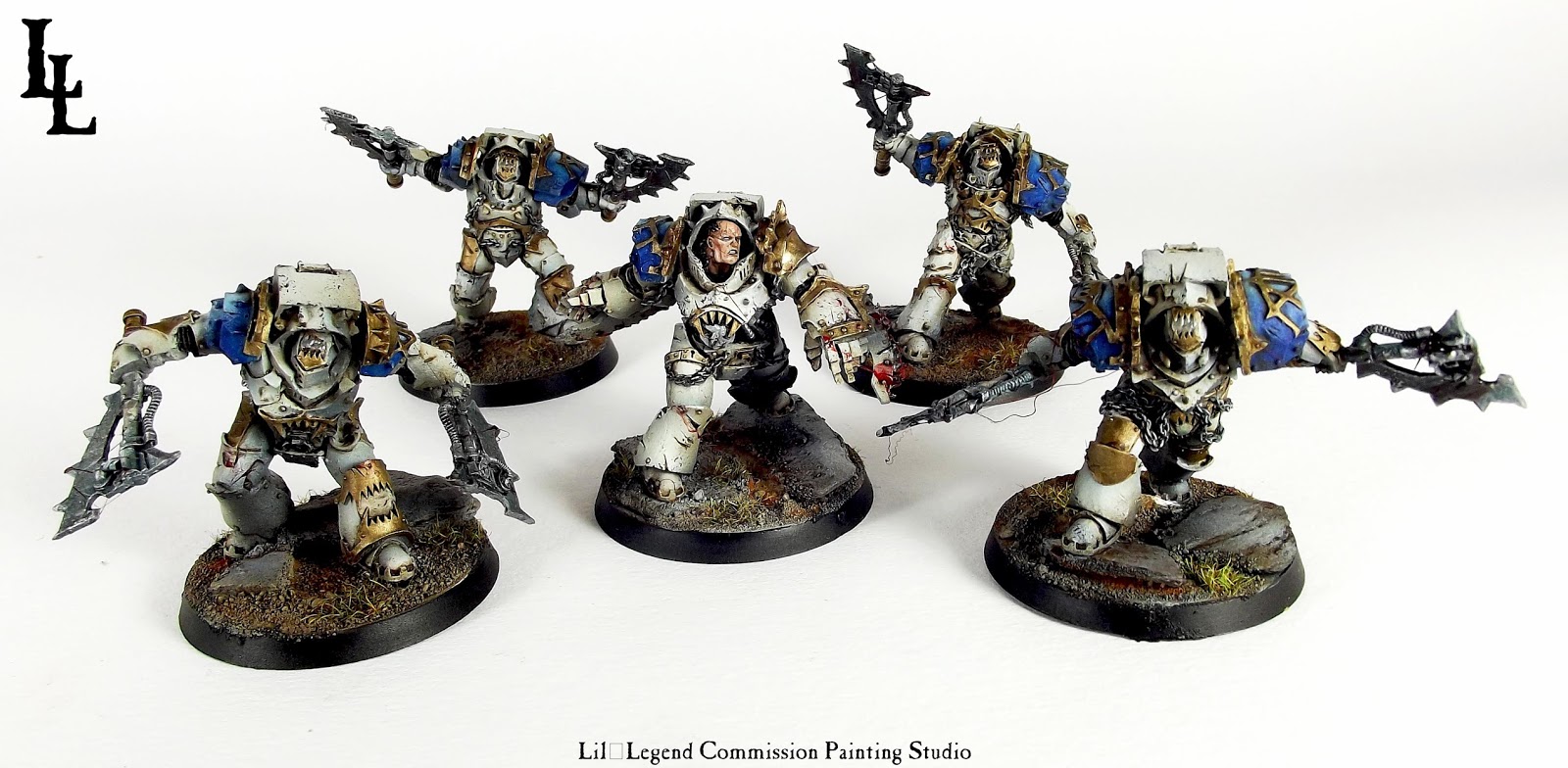 Red Butchers Commission World Eaters ~ LilLegend Commission Painting Studio