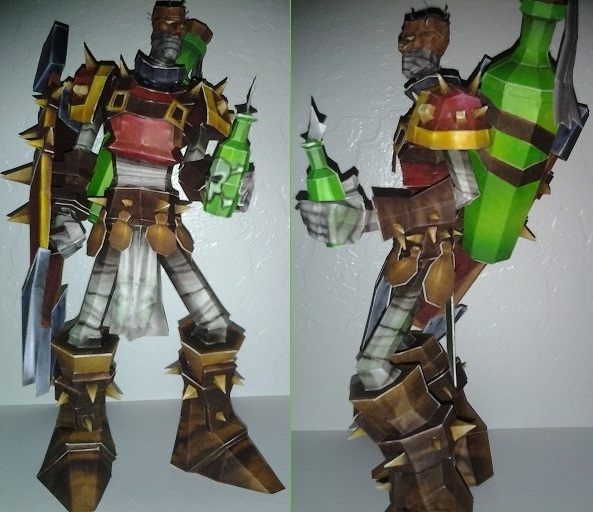League of Legends - Singed the Mad Chemist Papercraft | Papercraft ...