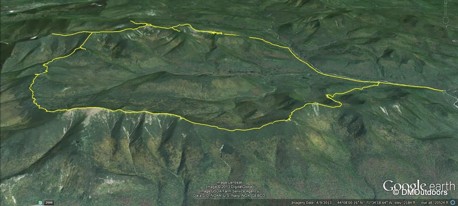 DMOutdoors: One Day Extended Pemi Loop - 6/1/13