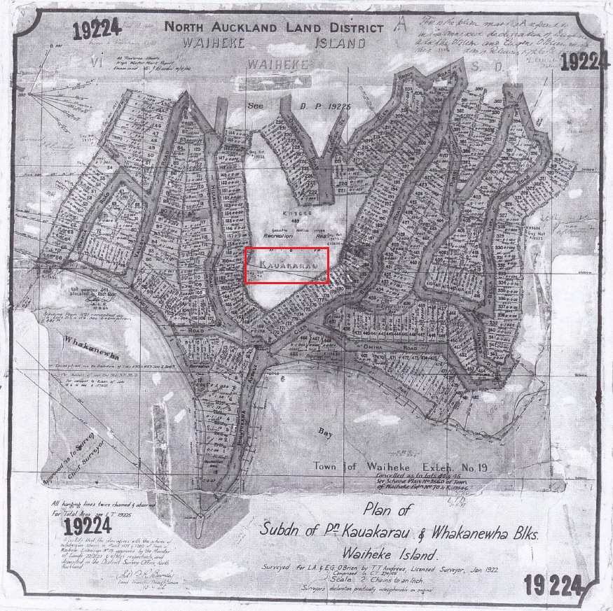 WAIHEKE NOTES: ROCKY BAY THE TRUTH IN BRIEF