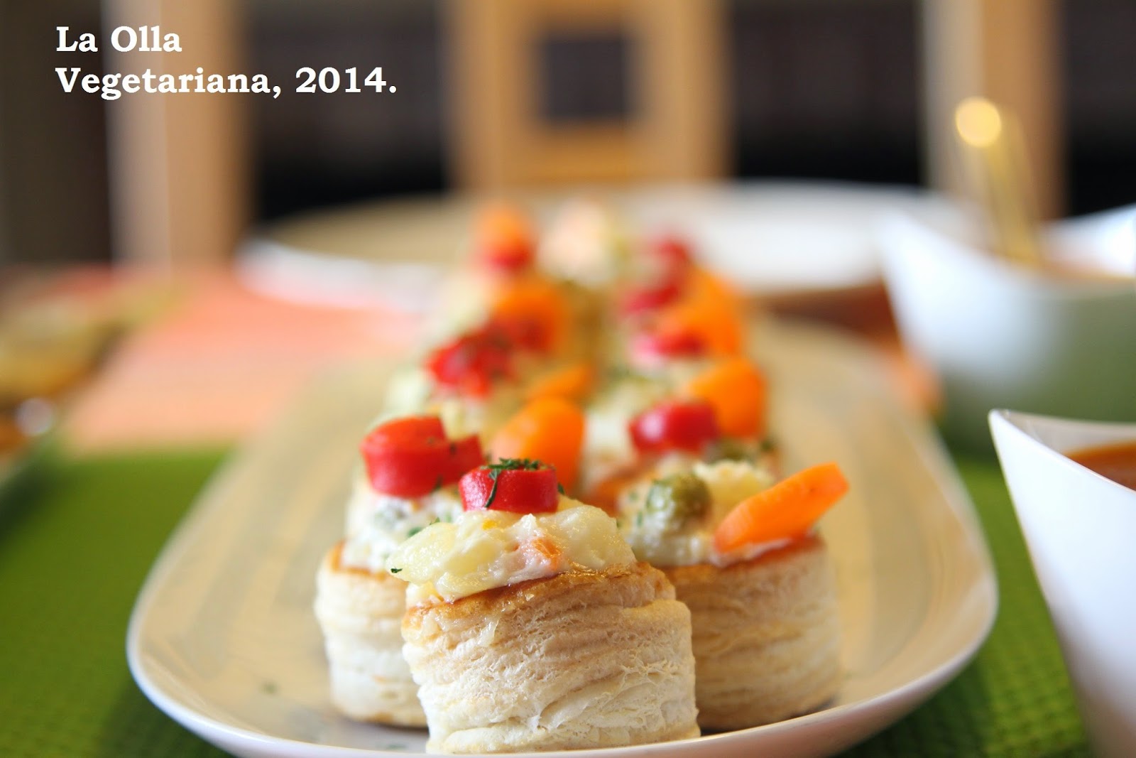 La Olla Vegetariana: Piscolabis.-