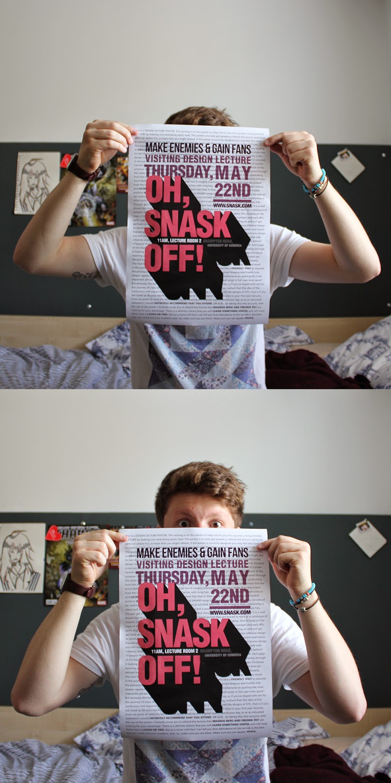 The Snask Poster Competition | Vincent Walden Sucks