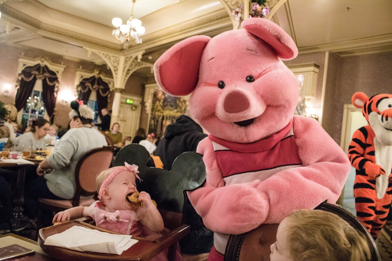 BREAKFAST WITH DISNEY CHARACTERS | PLAZA GARDENS | The littlest darlings