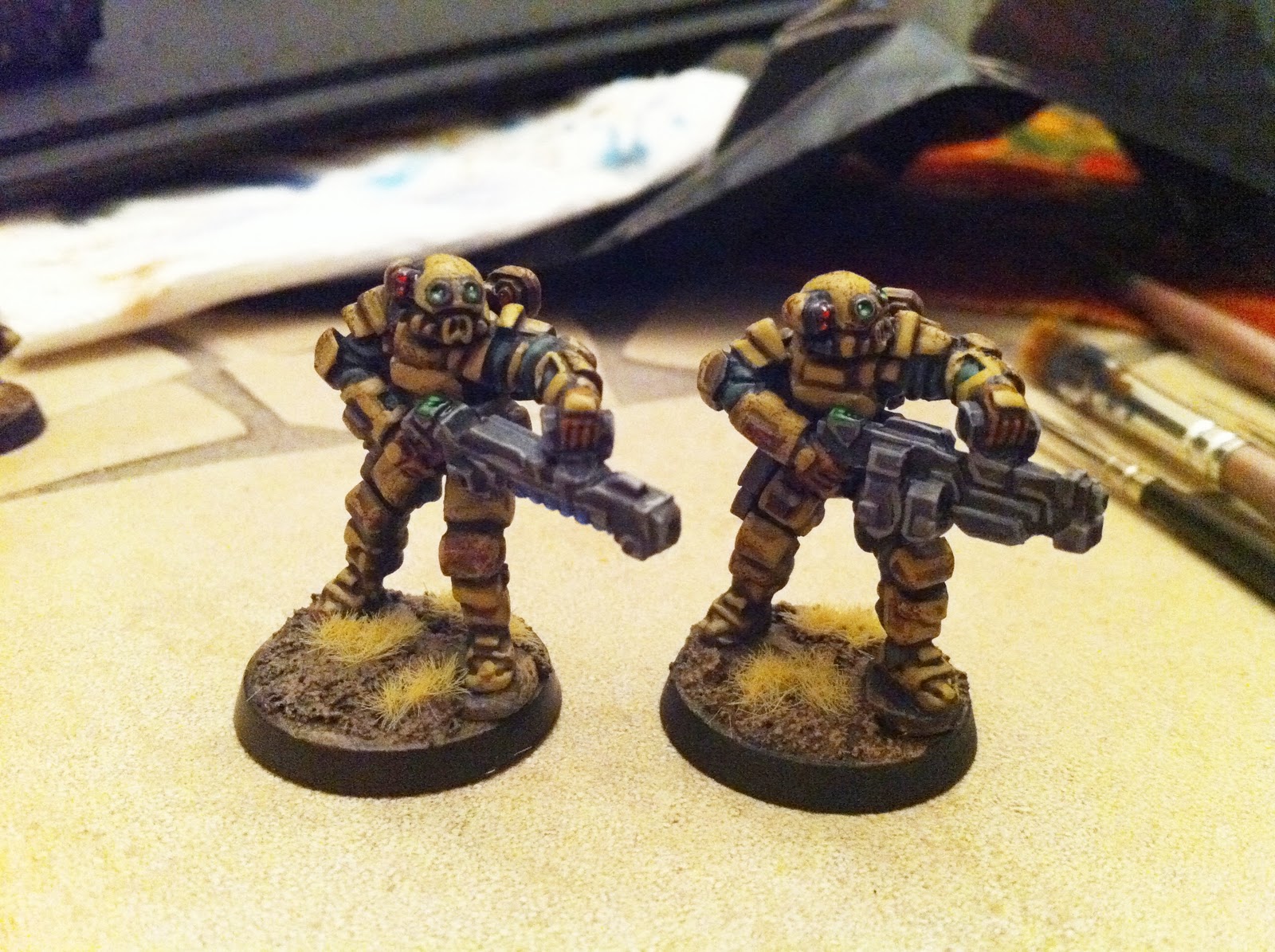 Fawcett Avenue Conscripts: Gün Schwarm 28mm Power Armour Infantry ...