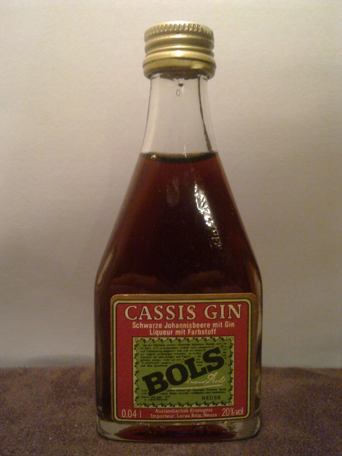 miniaturki alkoholi: Moja kolekcja rodem z Lucas Bols ( My collection ...