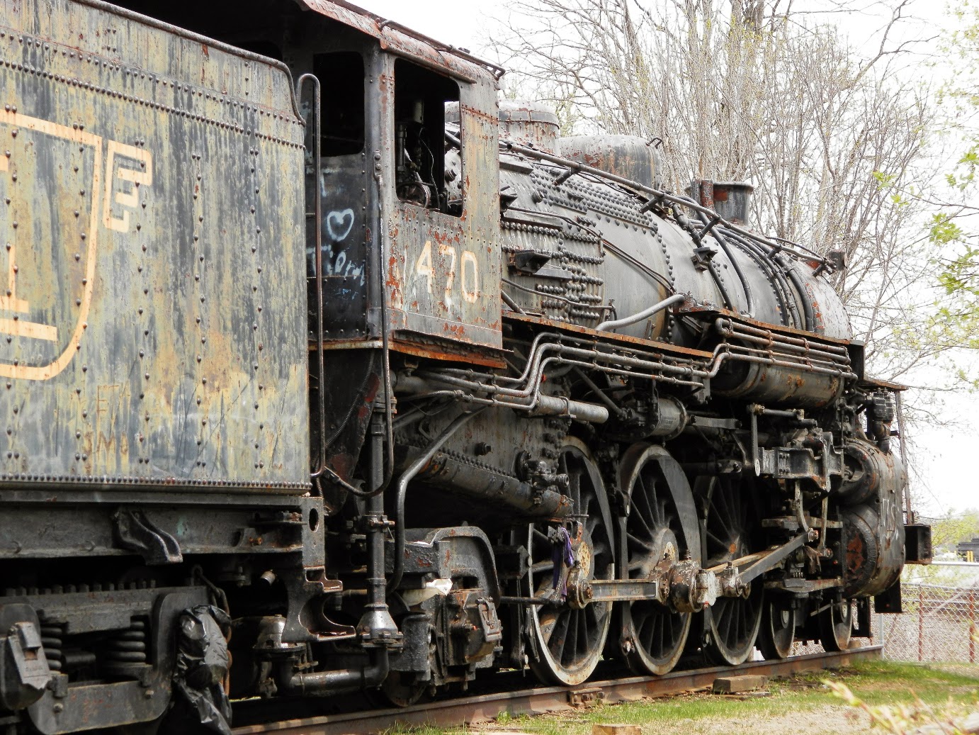 Century Maine - Lost and Abandoned Sites: [Roadside Relic] MEC Engine ...