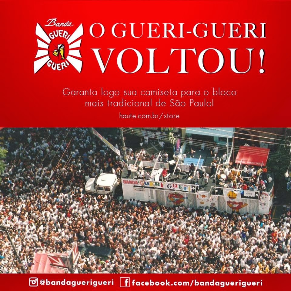 Divines Blog Magazine (BR): Gueri-Gueri volta às ruas de São Paulo