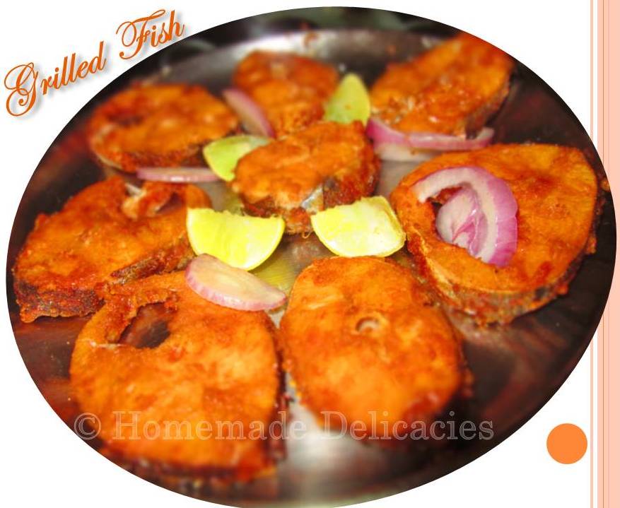 Homemade Delicacies: Grilled Fish Steaks