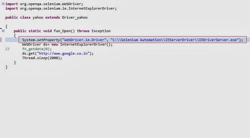 Selenium Automation Framework How To Work On Ie Applications With Selenium Web Driver