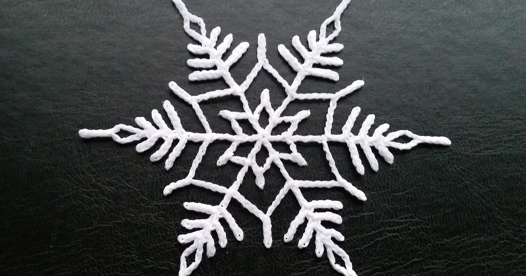 Föndrari af lífi og sál: Double Star Snowflake - pattern