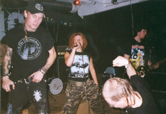 hardcore punk: SVART AGGRESSION - Tänk Själv EP (2006)