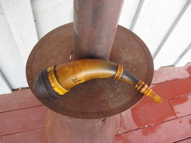 Contemporary Makers: Powder Horn by Scott and Cathy Sibley