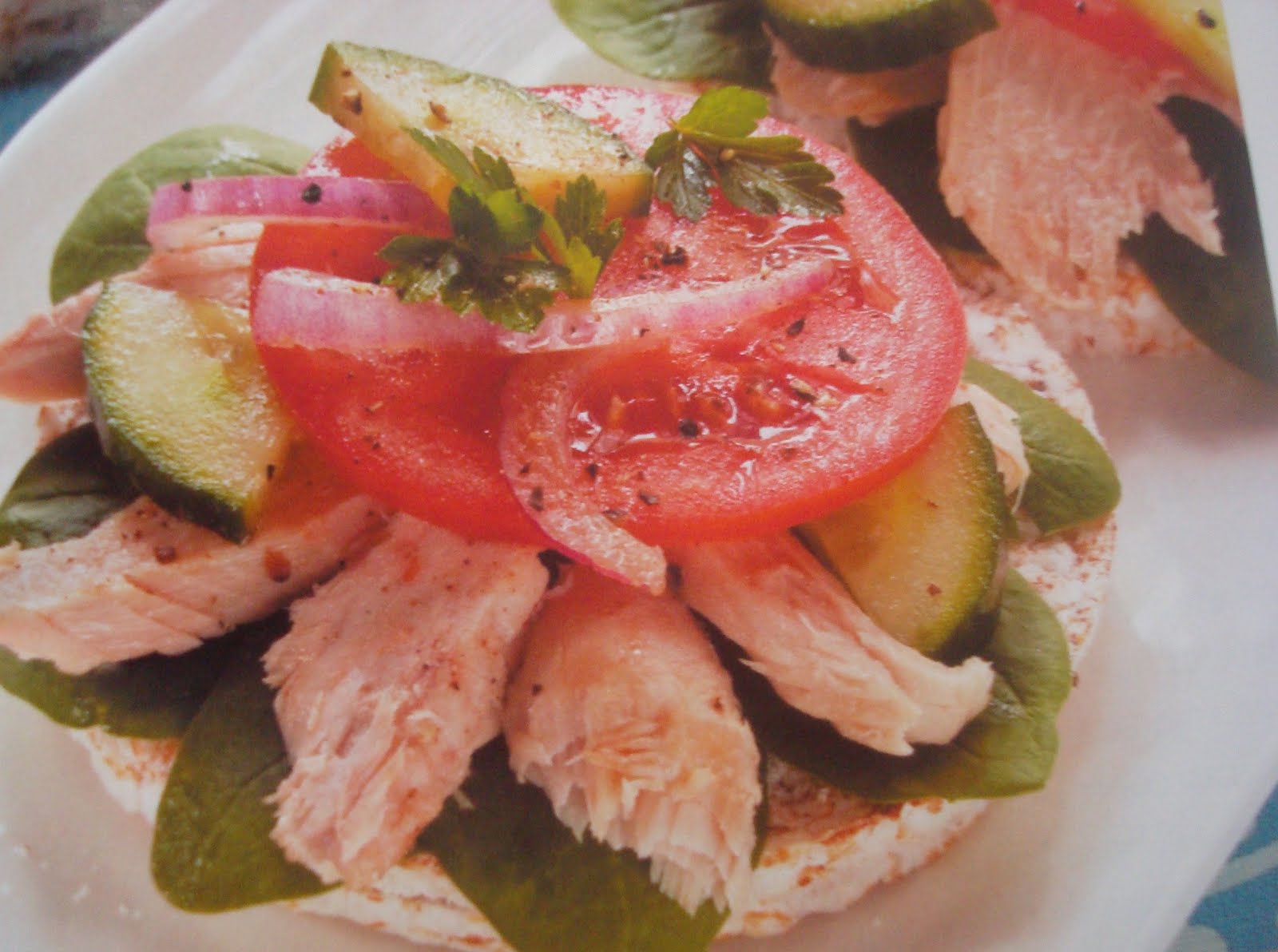 Una Cocina Diferente: Tortitas de arroz con atún