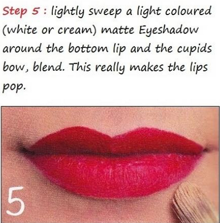 Fashion And Style: Tutorial: How To Get Perfect Red Lips