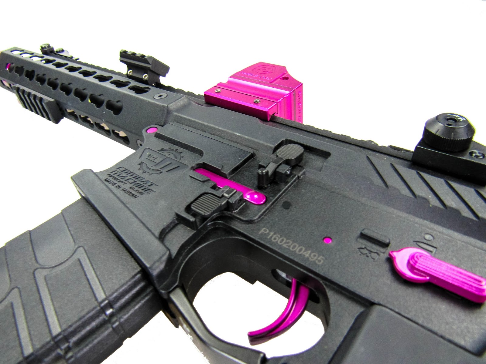 G&G CUSTOM CM16 SRL - THE BLACK ROSE VERSION 2! - Femme Fatale Airsoft