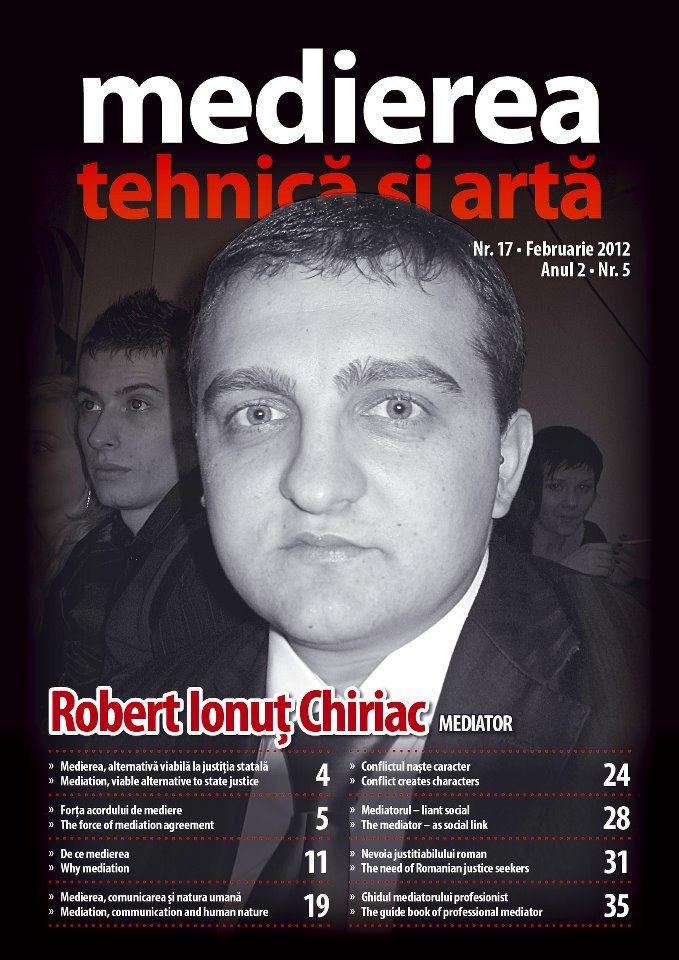 COMUNITATEA MEDIATORILOR ONEȘTI: PROMOVAM MEDIEREA!