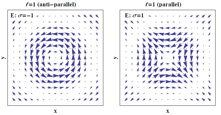 Parallel and antiparallel beams of twisted light | The Physics of ...