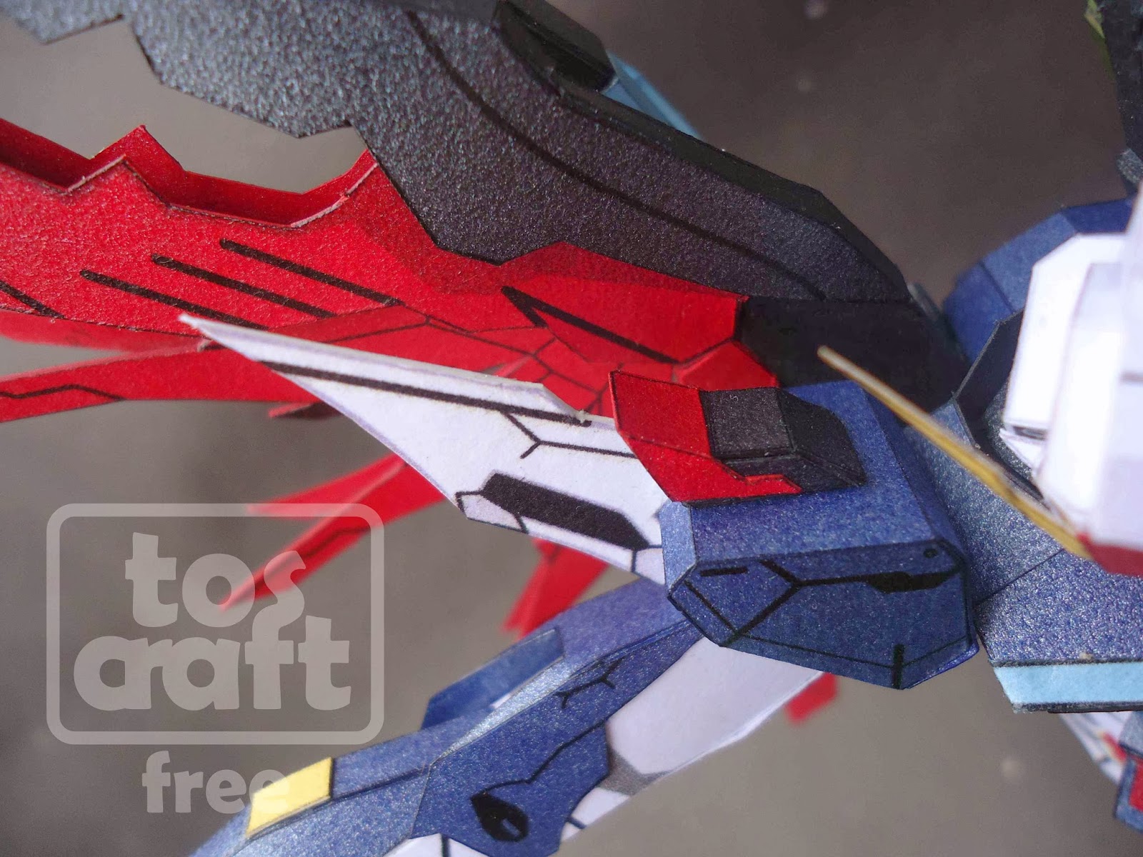 Tos-craft: DESTINY Gundam 1:144 papercraft