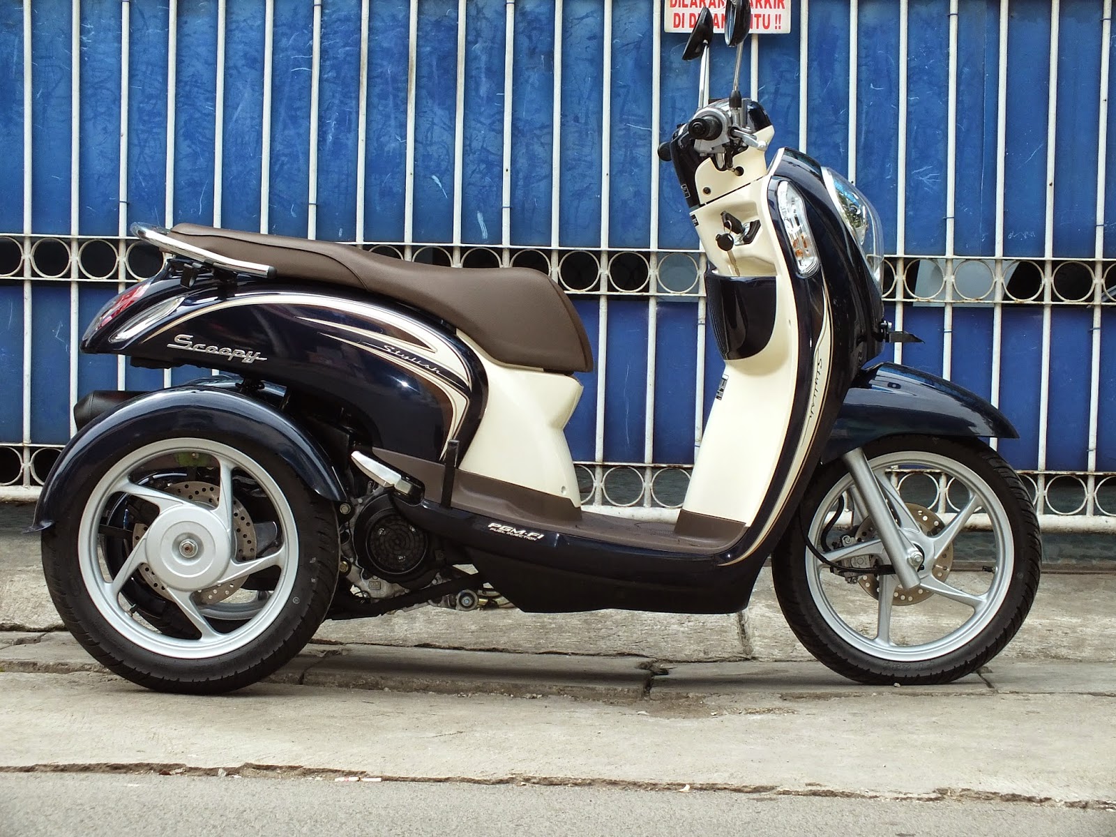 Oracle Modification Concept: HONDA SCOOPY FI Roda3 Pesanan MR. ARIFIN ...