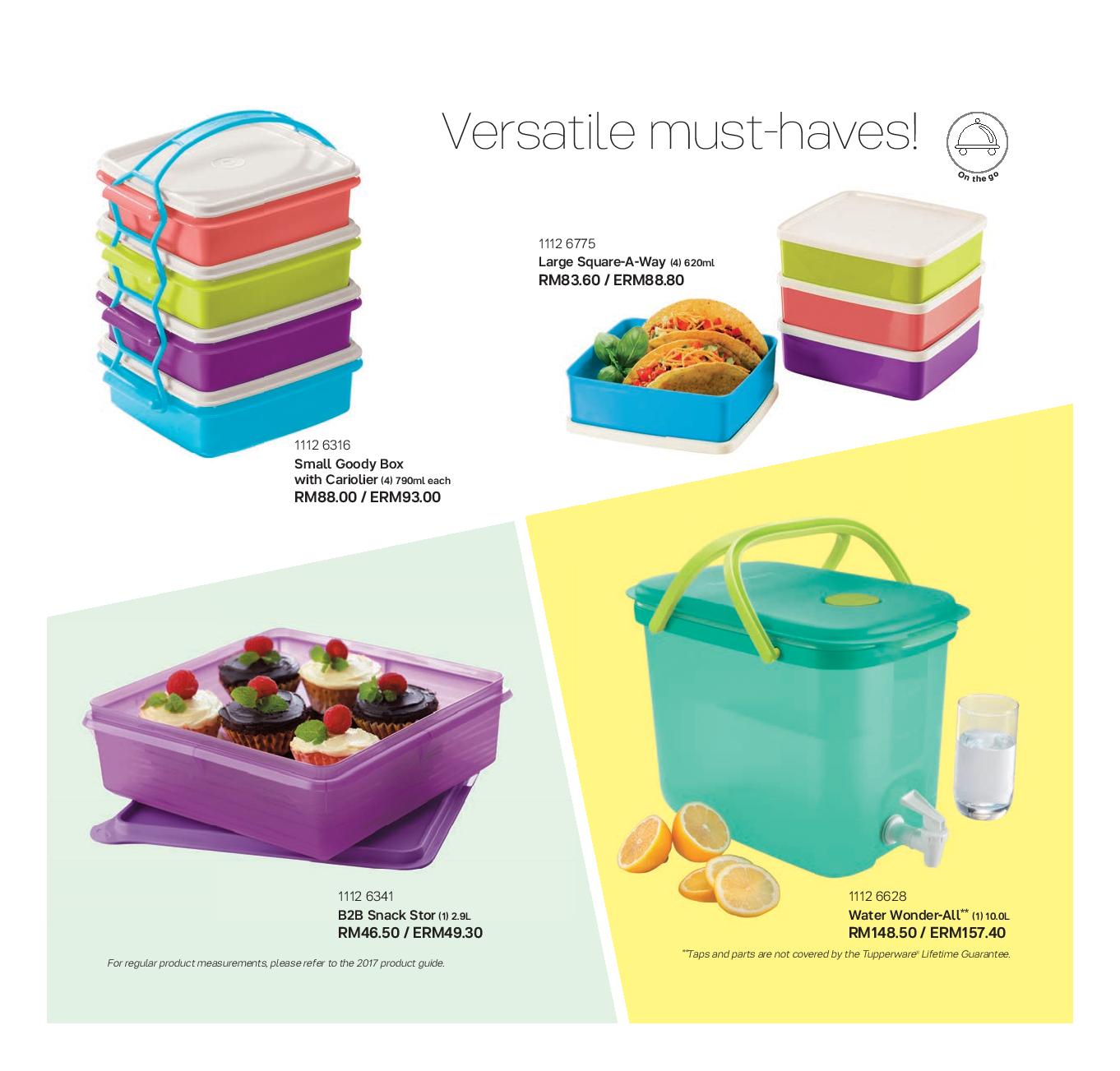 Tupperware Catalog 01 October 2017 - 12 November 2017 | Tupperware ...