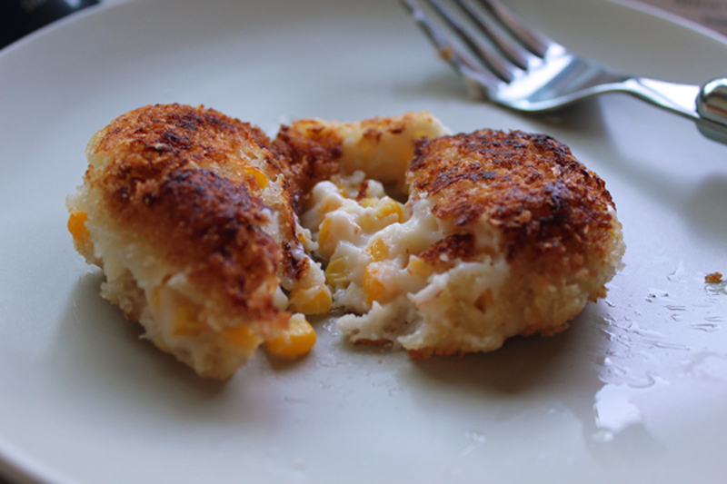 The Happy Glut: Creamy Corn Korokke