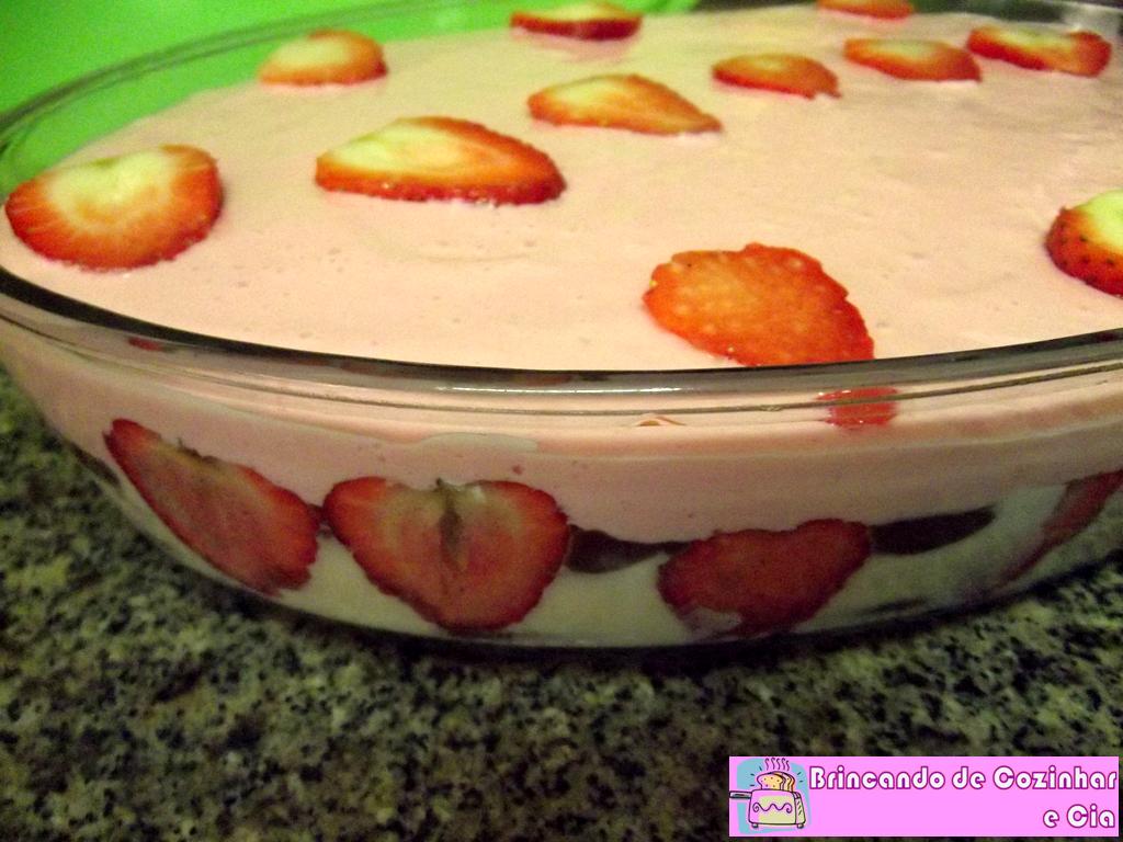 Brincando de Cozinhar e Cia: Pavê Mousse Sensação