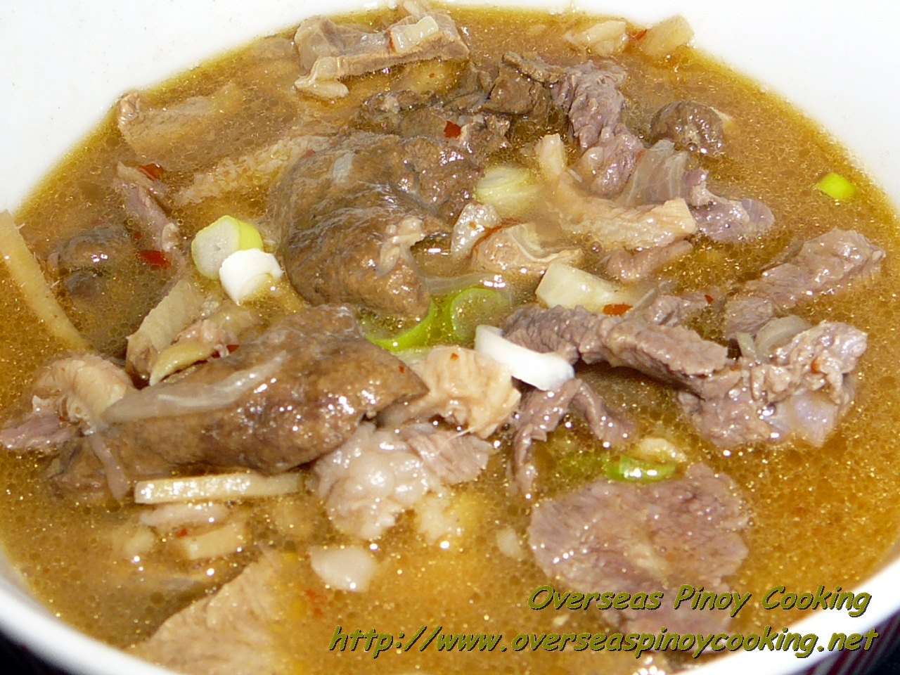 Mama Sita’s Mix Beef Pinapaitan, Papaitan