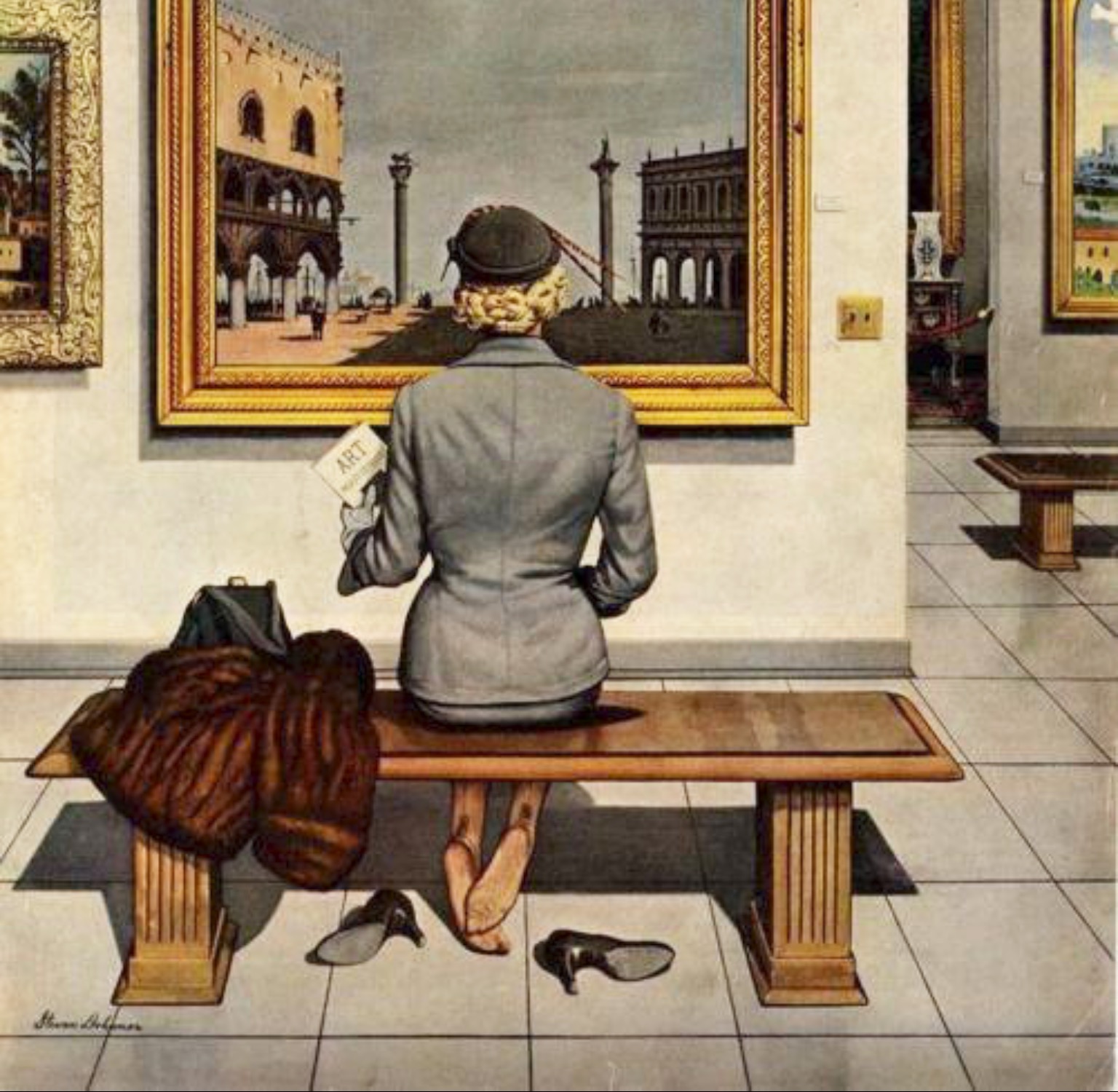 Carol Ann Kauffman's VISION and VERSE : The Art of Stevan Dohanos, Ohio ...