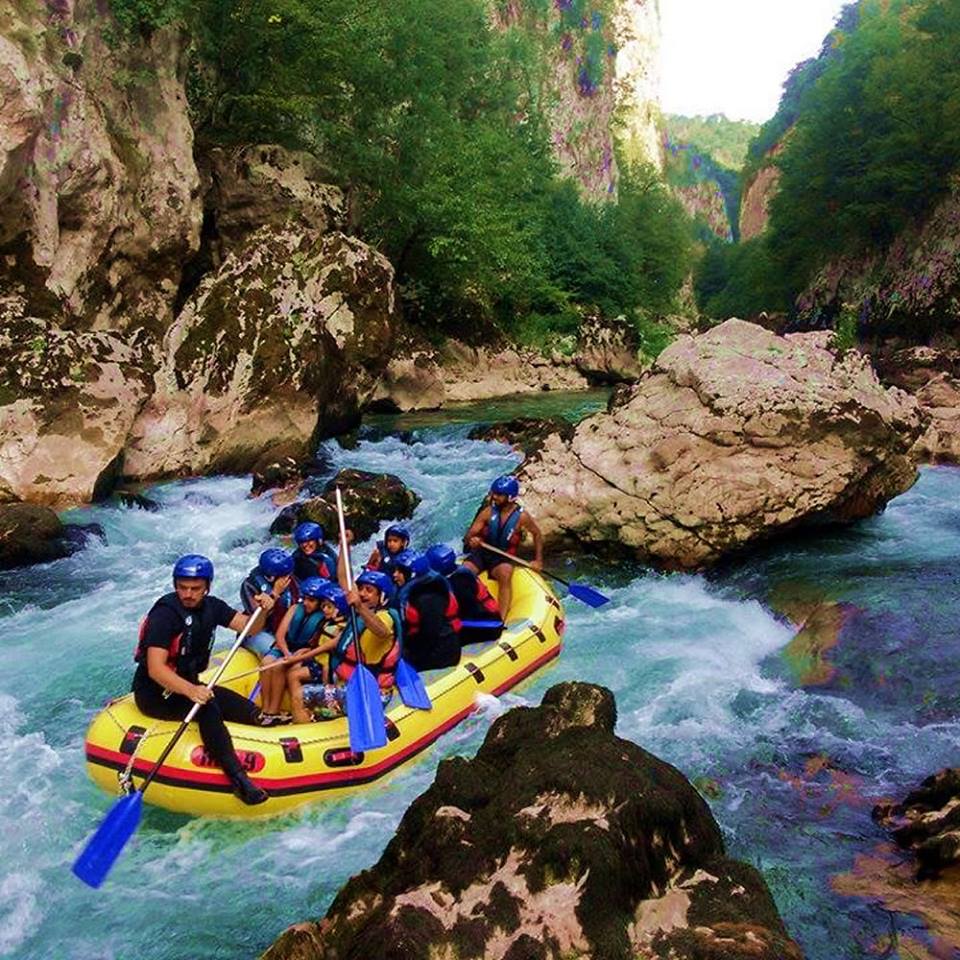 Rafting trip Neretva Canyon - Raft on Neretva