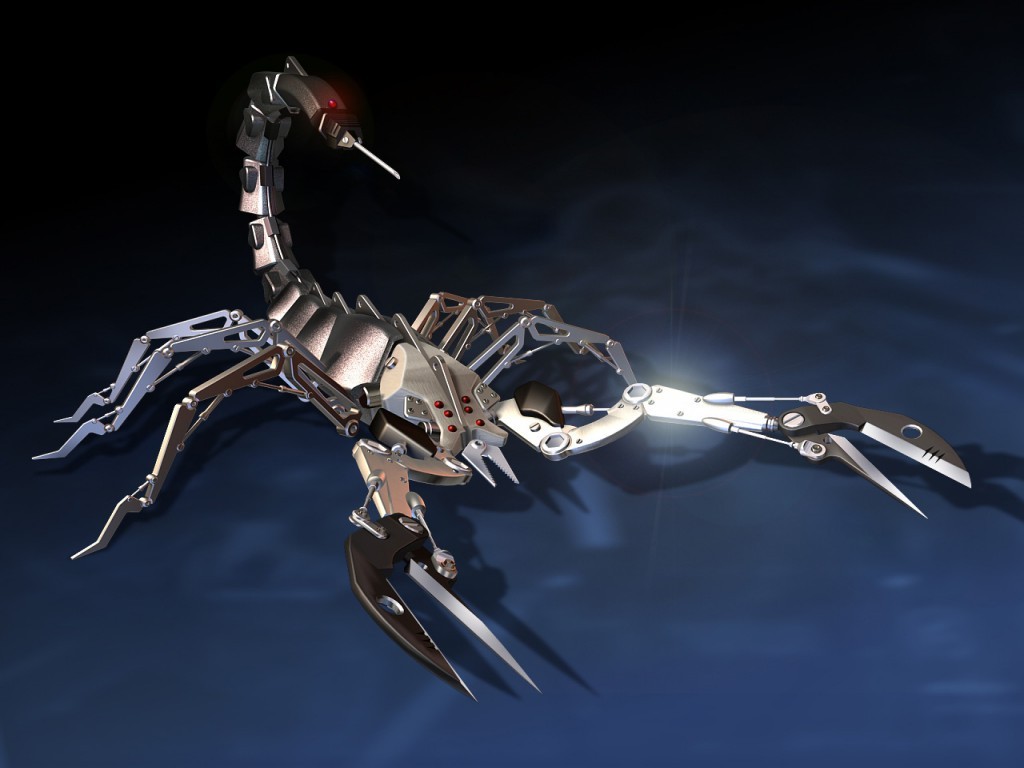 cnk19: scorpion robot ku