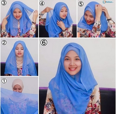 22 Model Hijab Terbaru Yang Menawan Cantik dan Modern - TUTORIAL STYLE ...