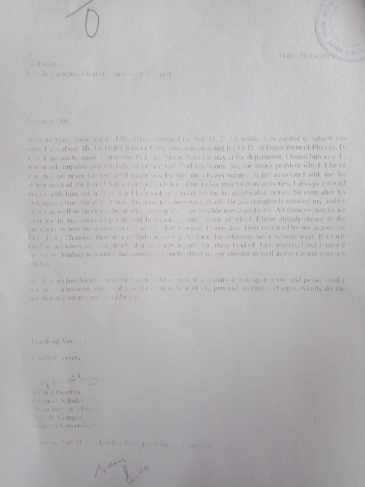 GARIMA PUNETHA- A struggler AND Researcher OF PROF. HARISH CHANDRA CHANDOLA