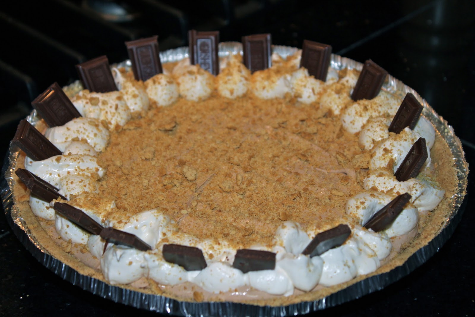 Chocolate-Peanut Butter Pie (with Cap'n Crunch Crust)