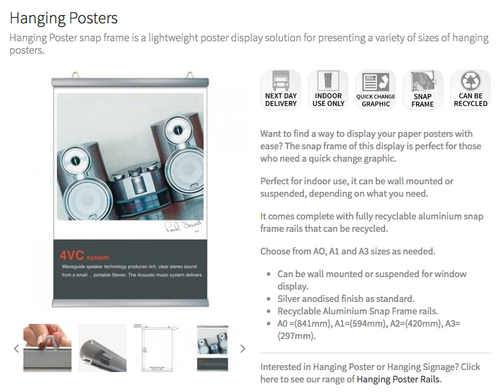 5 Businesses that Can Benefit From Hanging Posters