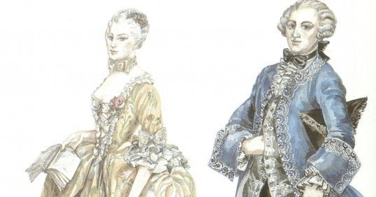 Mariana Bonawitz: Moda - Idade Moderna: Rococó