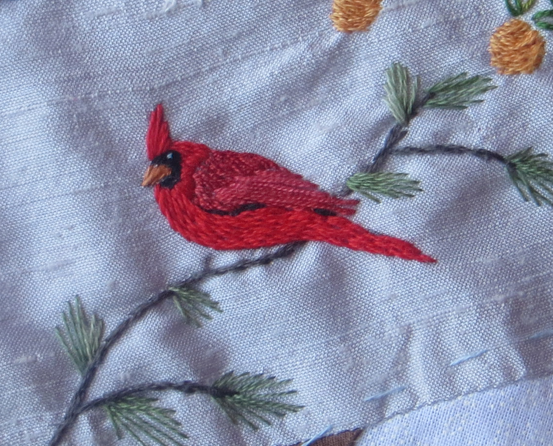 Linda Steele Quilt Blog: Embroidered Birds