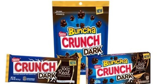 Nestle Crunch Now Available in Dark Chocolate