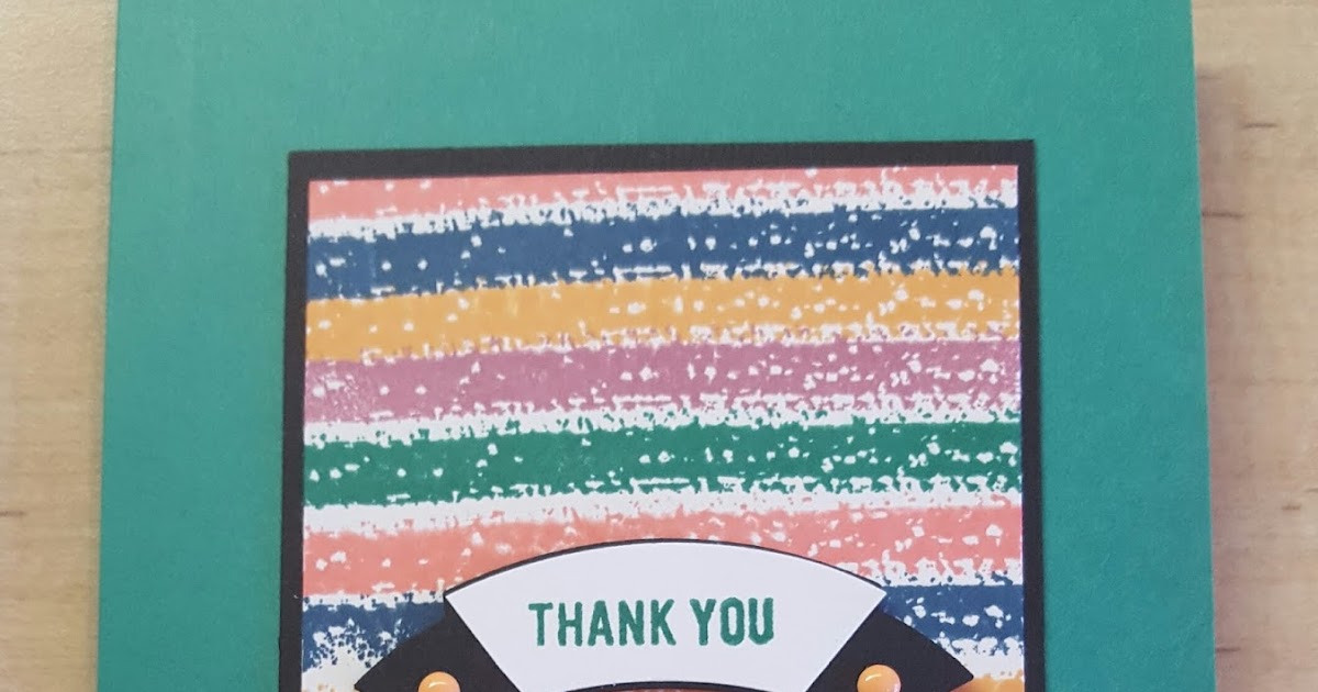 Stylin' Stampin' INKspiration: Make your own DSP with Stamps