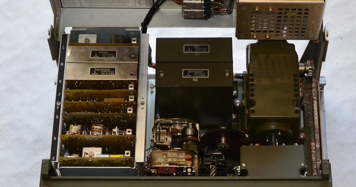 RadioCommunications: Hellschreiber: T TYP 80A / Streifen-Fernschreiber ...