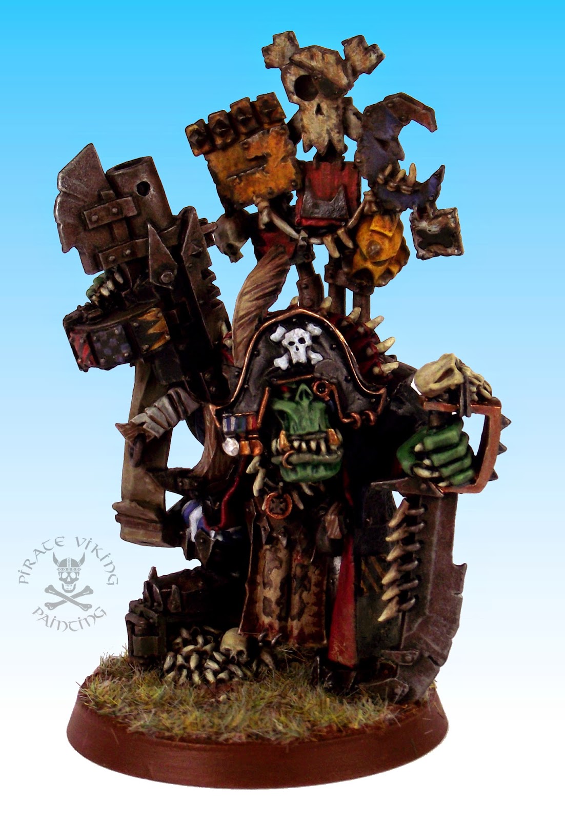Pirate Viking Painting: Ork Kaptain My Kaptain