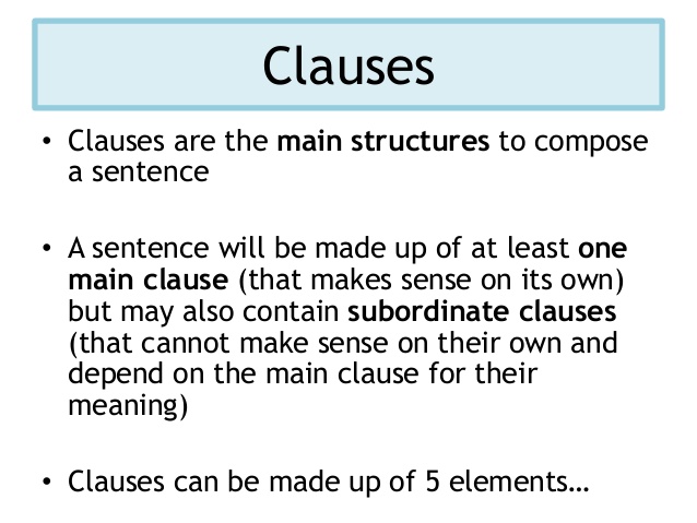 Pengertian Sentence Clause, Macam-macam dan Contohnya dalam Bahasa ...