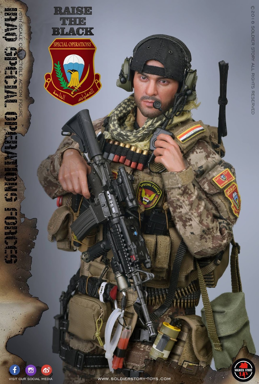 toyhaven: SoldierStory 1/6th scale Iraq Special Operations Forces “ISOF ...