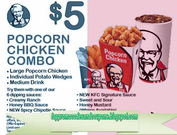 Free Promo Codes and Coupons 2023: Kfc Coupons