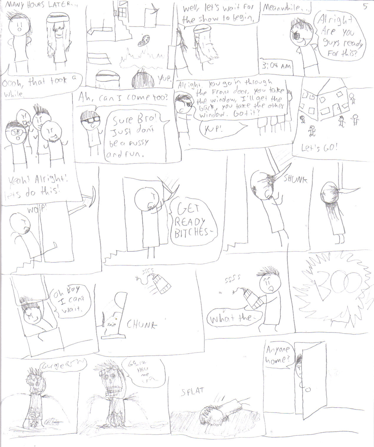 COMIC TIME (JP's Comics): HOME ALONE Part 5: Retaliation