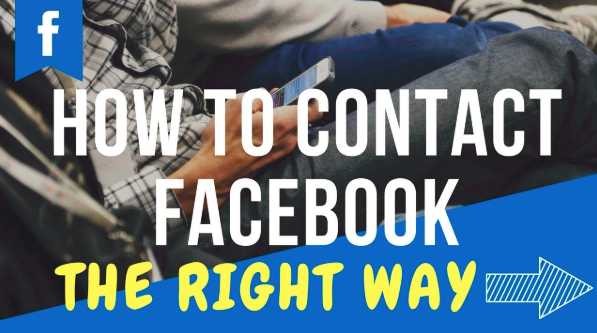 How You Can Contact Facebook Help - Infoshoutloud