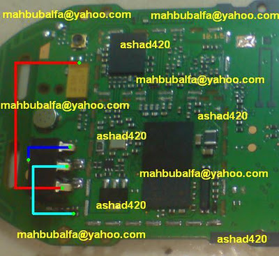 Nokia 1280 Battery Connector Jumper Solution Tips | Trick Jumper Solution