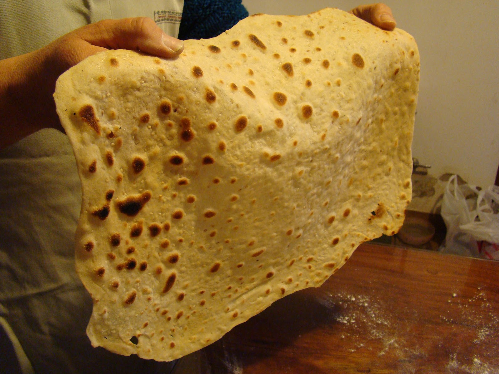 COCINA EN CASA: COMO HACER PAN DE LAVASH EN CASA