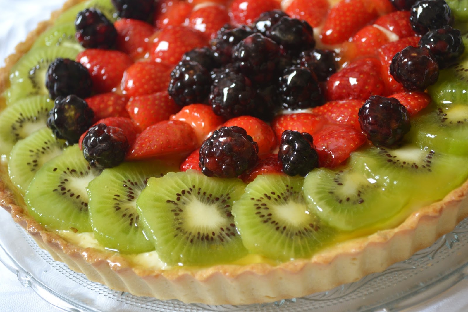 Delícias do Dia-a-Dia: TORTA DE FRUTAS