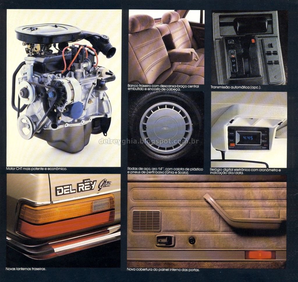 Ford Del Rey: Seção Publicidade: Ford Del Rey 1985.